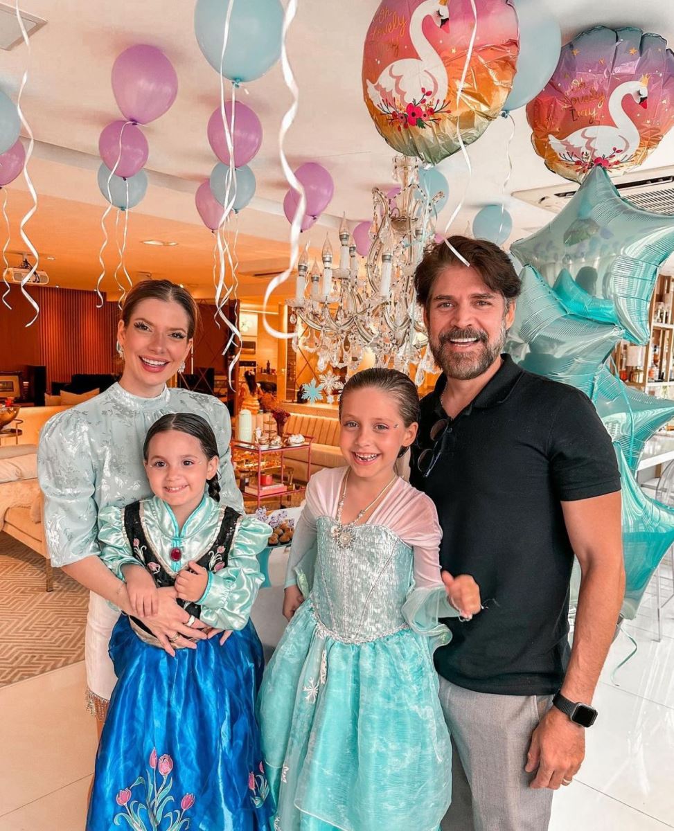 Ana Macêdo e Léo Brasil festejam os seis anos da filha Loren - Frisson ...