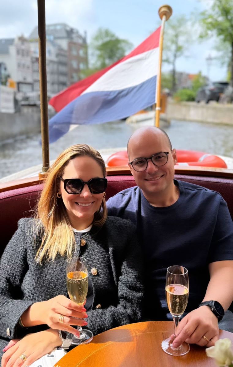 Anna Gladys e Felipe Oquendo curtem os encantos holandeses - Frisson Online