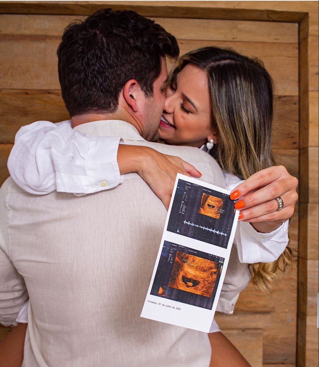 Fernanda Levy e Omar Macedo anunciam que estão à espera do primeiro ...