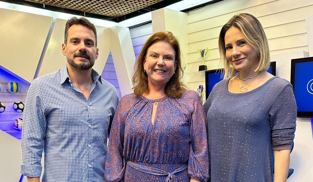 Fernanda Pessoa visita estúdios do Grupo Cidade - Frisson Online